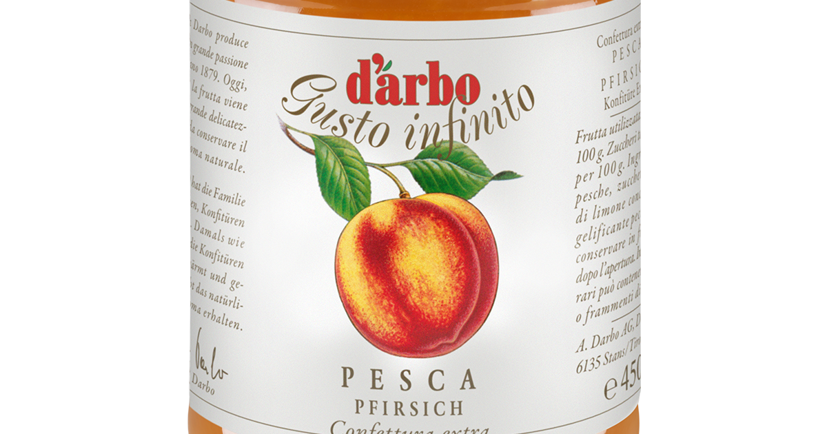Confetture 450 g Pesca - A. Darbo AG