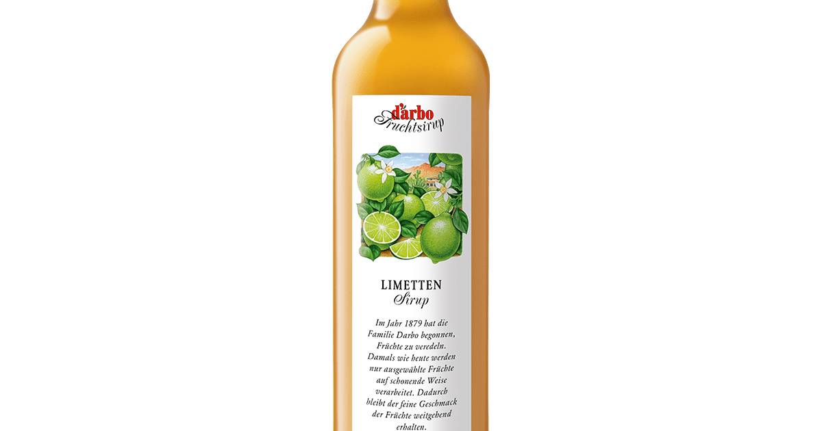 Syrup 500 ml lime - A. Darbo AG