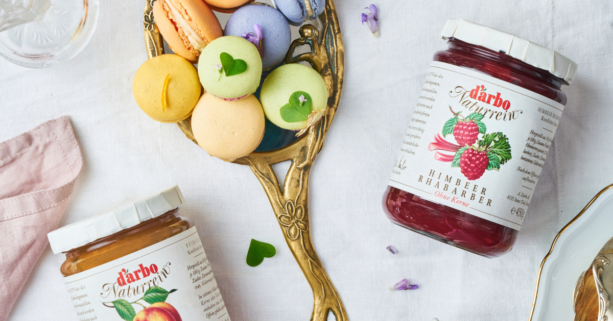 Macarons mit 5 verschiedenen Füllungen - A. Darbo AG